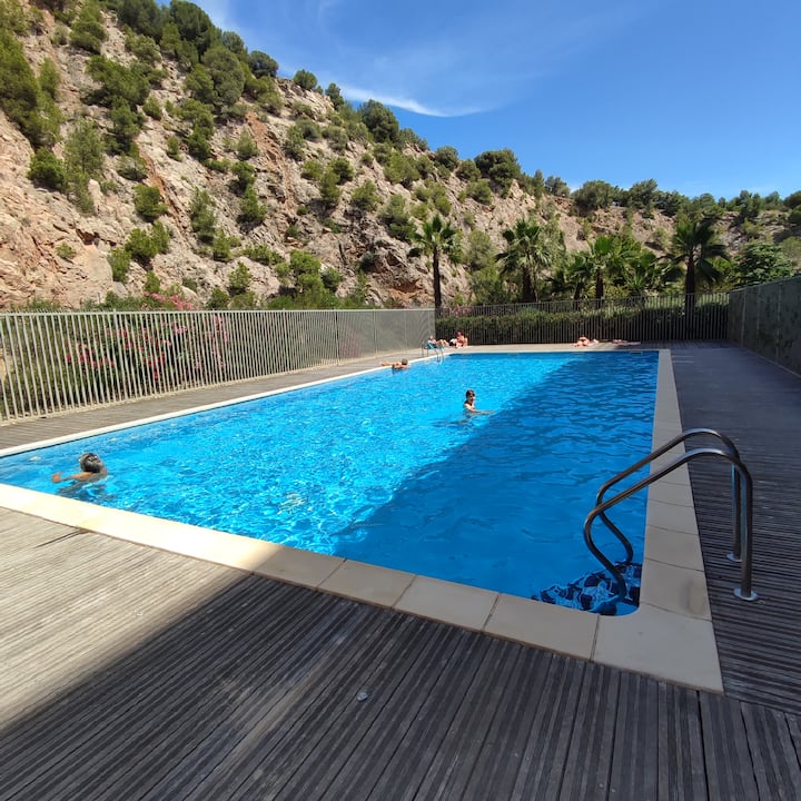 Appartement Cosy Avec Piscine Partagée - Sète