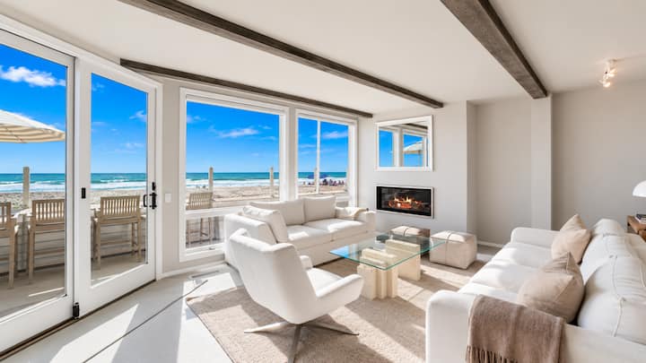 The Oceanfront Whiteout - Del Mar, CA