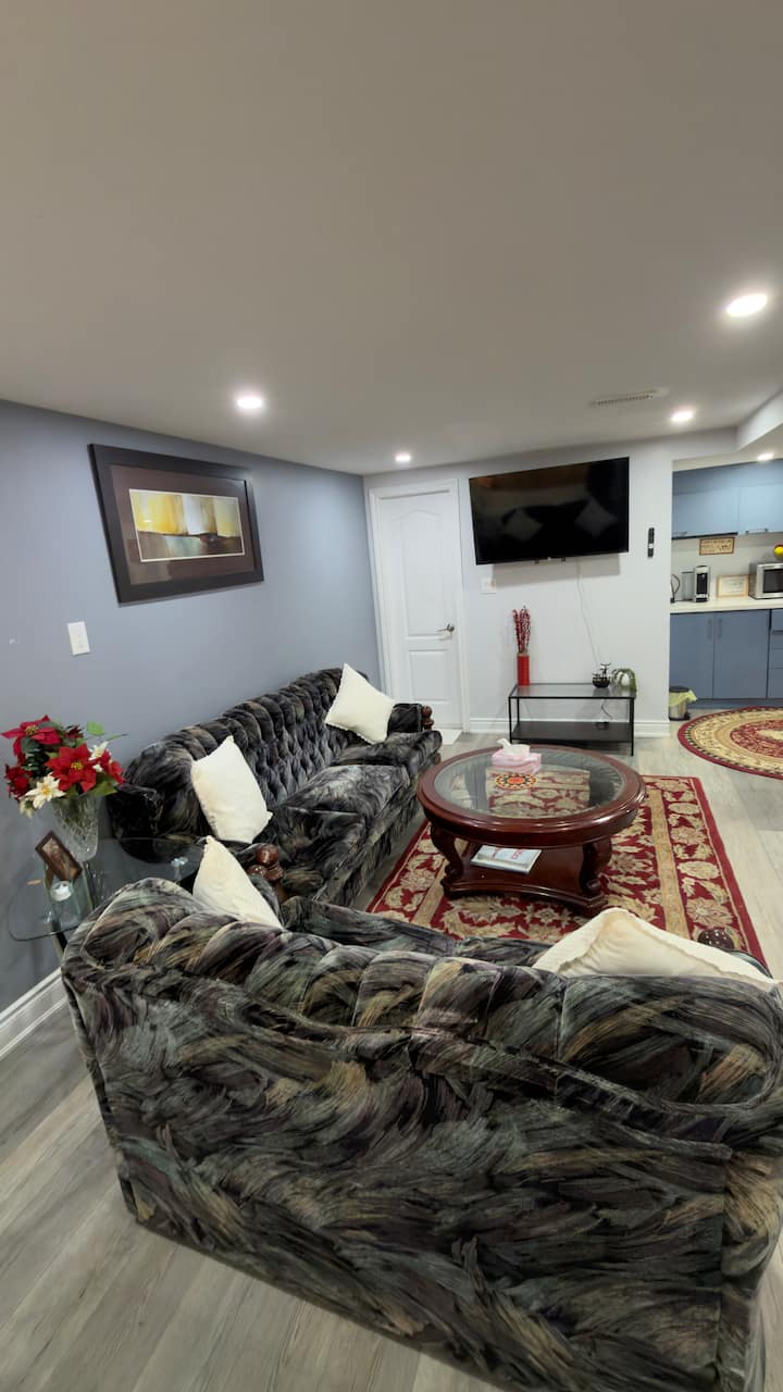 Beautiful Lake View Basment Room - Brampton