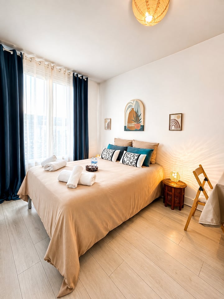 Appartement Tout Confort - 15 Mn De Paris - 1 à 4p - Asnières-sur-Seine