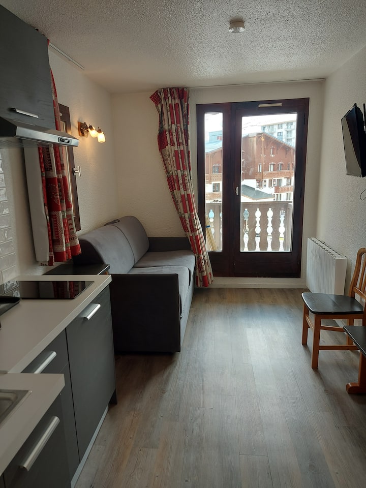 Charmant Studio 4 Pers - Pied Des Pistes - Tignes