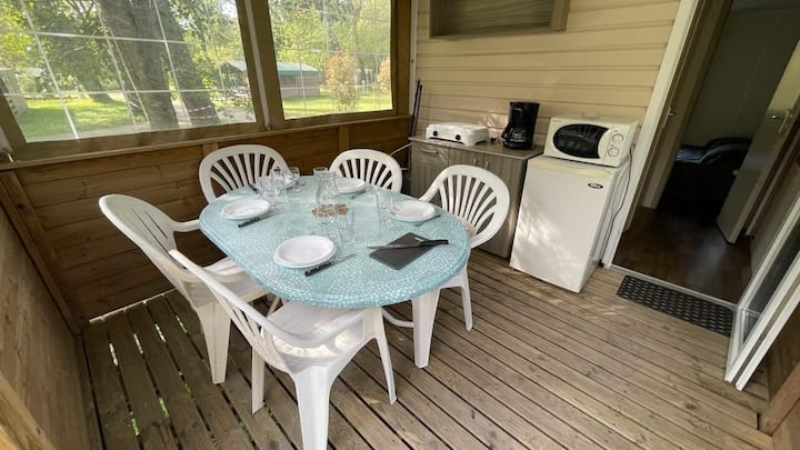 L'esprit Camping Avec Le Confort En Plus (4 Pers). - Bourg-Saint-Andéol