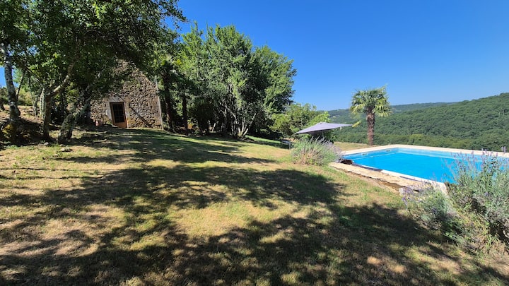 Gite Ermitage Avec Piscine Et Clim Proche Sarlat - Dordogne