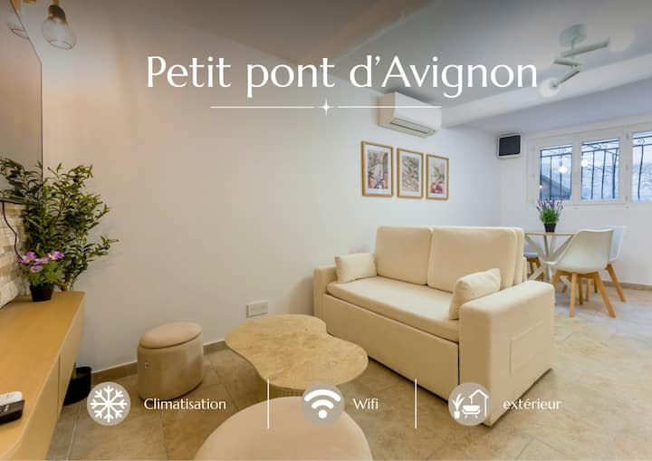 Le Petit Pont D'avignon - Terrasse Privée & Clim - Villeneuve-lès-Avignon