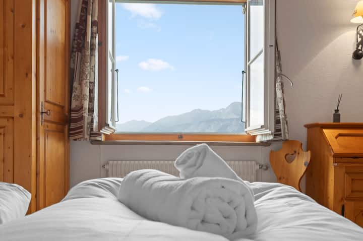 Chalet Premium Avec Vue Montagne & Grande Terrasse - Zwitserland