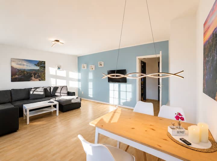 Wohnung Himmelblau - Groß & Gemütlich, Bis Zu 6p - Bad Schandau