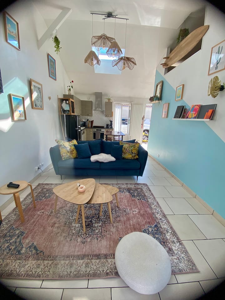 Maison Cosy Avec Patio à La Rochelle - La Rochelle