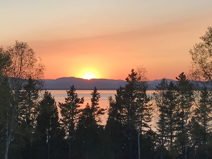 ÉLégante Maison Avec Vue Sur Le Fleuve - Rivière-du-Loup