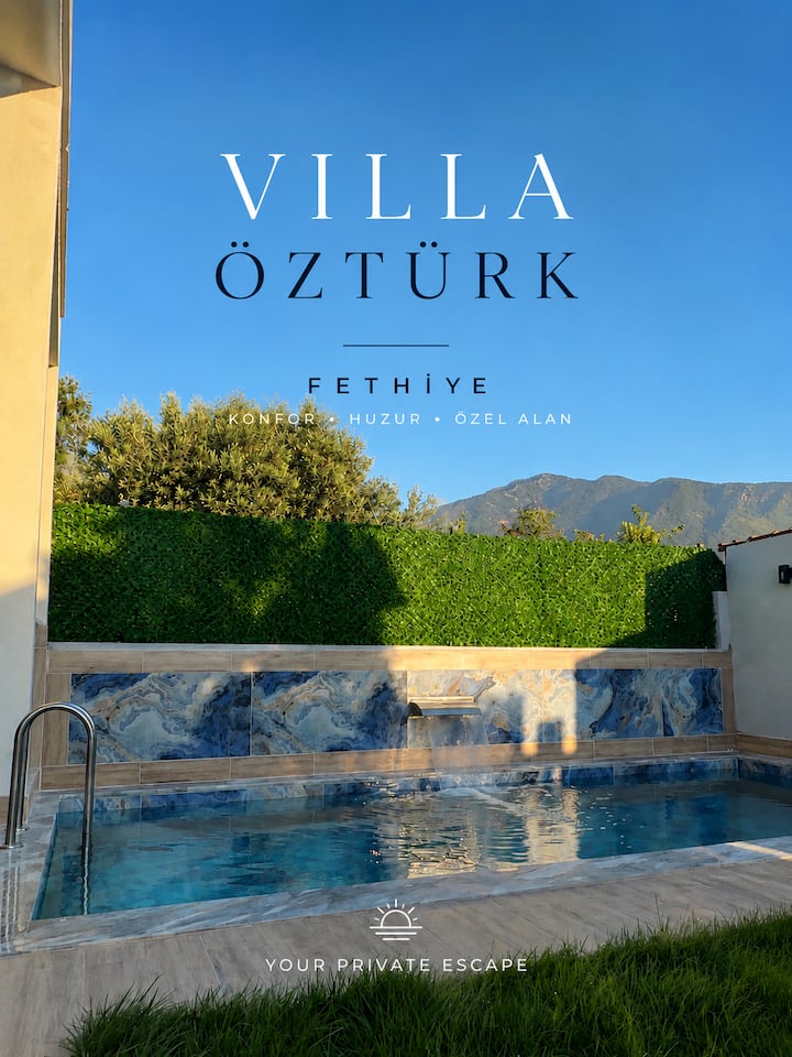 Villa ÖZtürk I Fethiye En İYi Kiralık Villa - Ören