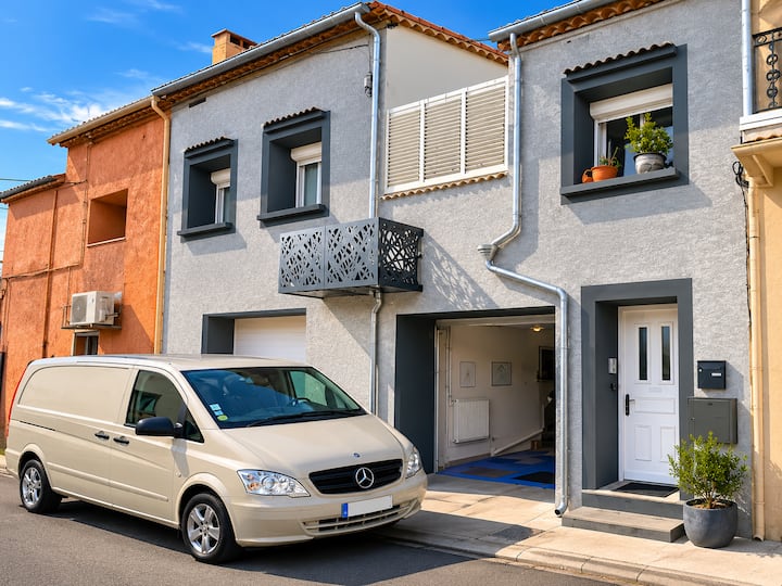 Maison De Ville Au Cœur De Marseillan - Agde