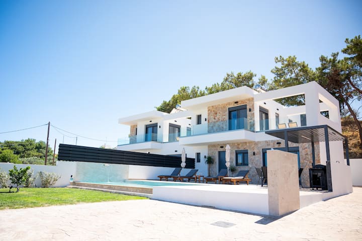 Pasha Villa Ii | Modern Villa With Private Pool - Faliraki