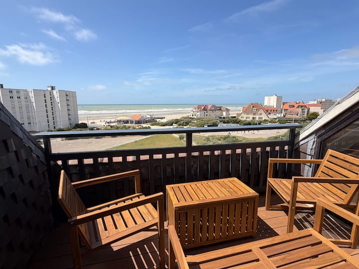 Le Perchoir Dhardelot, Balcon Vue Mer Panoramique - Hardelot-Plage