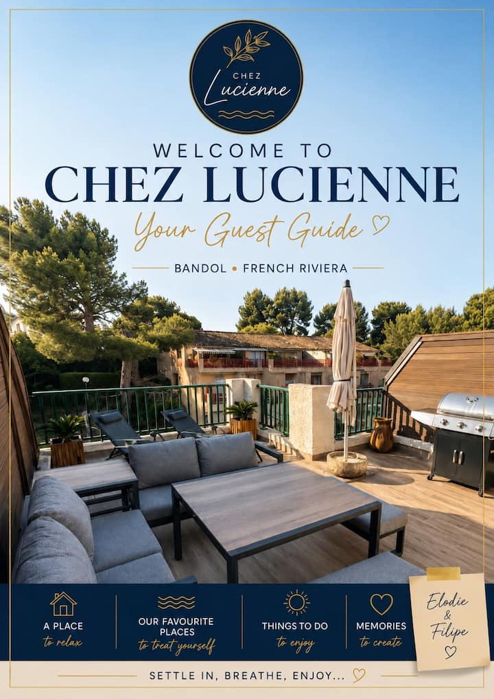 "Chez Lucienne" T2 Bord De Mer Avec Piscine - Bandol