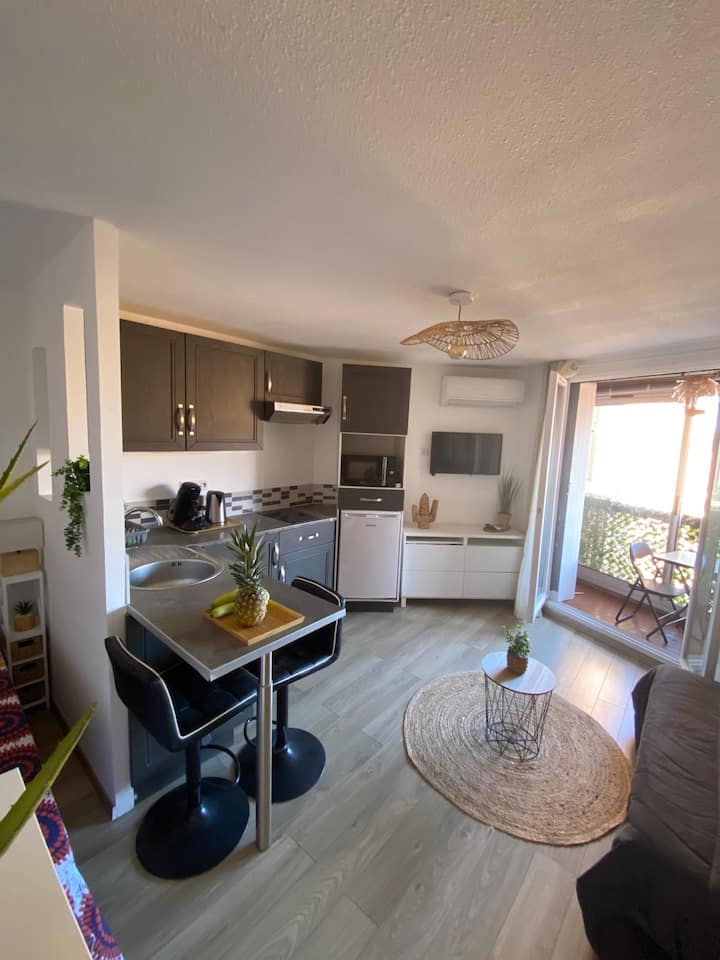 Appartement Tout Confort à 100 M Des Plages - Fréjus