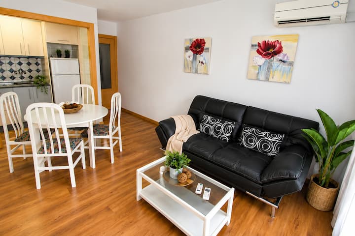 Appartement à Platja Vilafortuny - Clim Et Parking - Cambrils