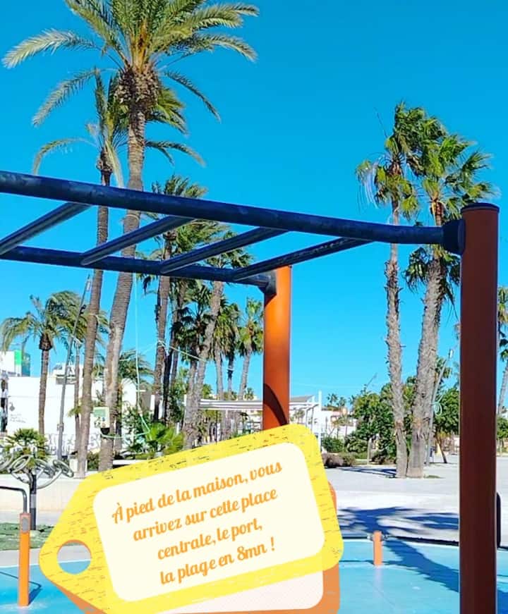 Maison Typique, Plage Et Commodités à Pied. - San Javier