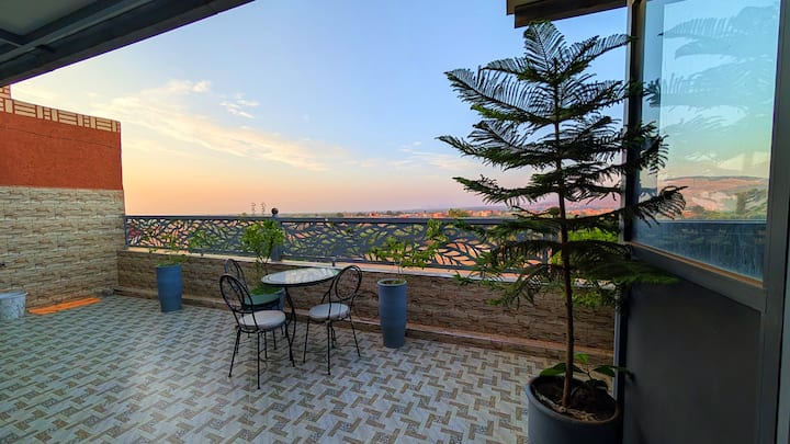 Modern Terrace Suite • Panoramic View - Ourika