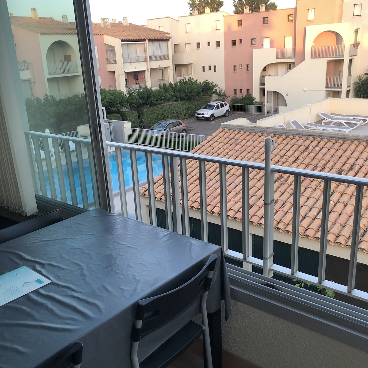 Departamento en Cap d'Agde, con piscina y estacionamiento ...