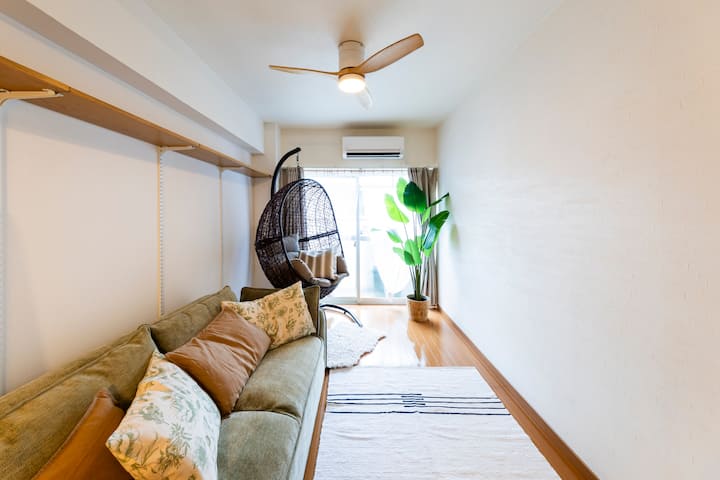 Central Fukuoka Stay For 5 | 3 Beds | Near Tenjin - Fukuoka