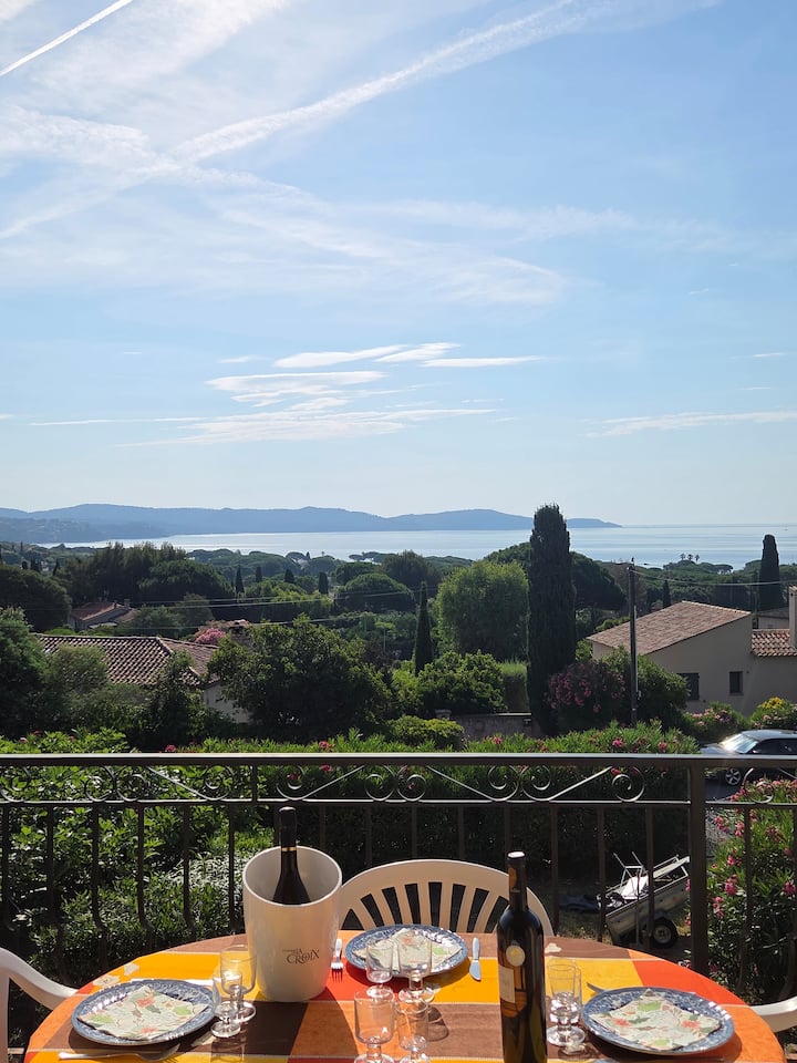 App, Vue Mer, 8minutes à Pied De La Plage - Cavalaire-sur-Mer
