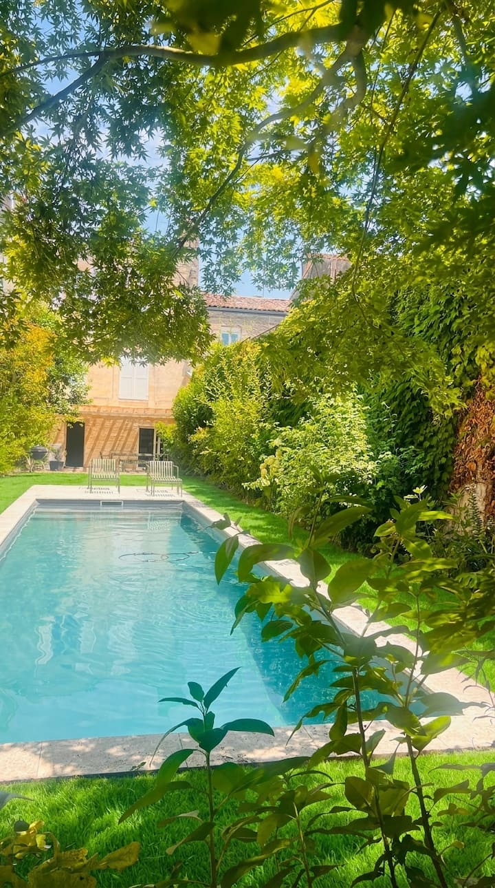 Belle Demeure, Jardin Et Piscine - Bordeaux