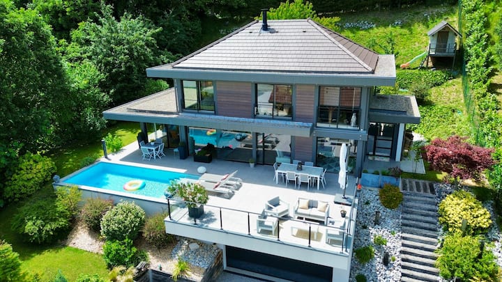 Villa 6 P Piscine à 5 Mn à Pied Du Lac - Le Bourget-du-Lac