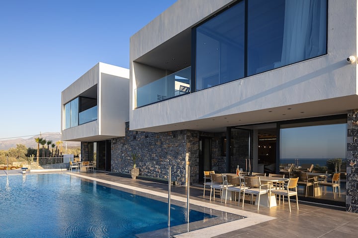 Mt7 Panoramic Seaview Villa, By Idealstay - Hersonissos