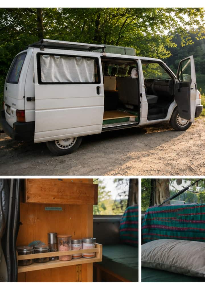 Vintage Vw T4 Van Stay In Eco Village Near Lagos - Lagos