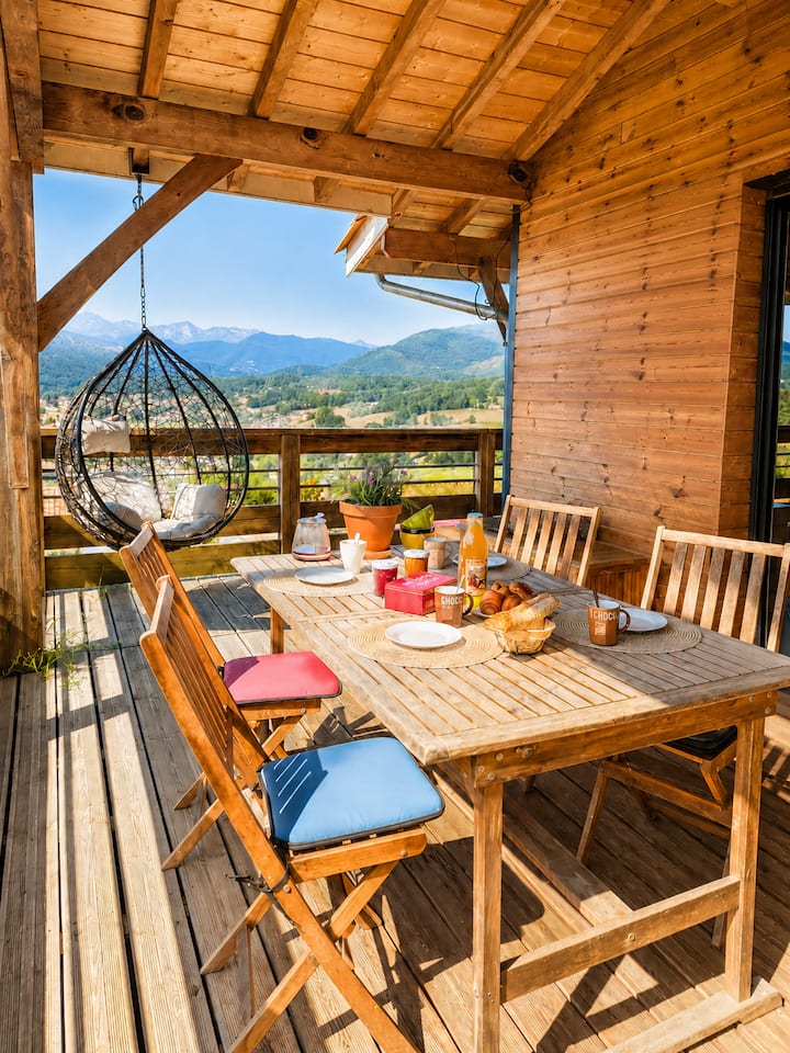 Le Balcon De St Lizier | Vue Pyrénées & Piscine - Ariège