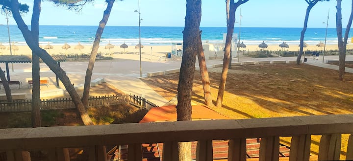 Playalmud-frente Al Mar, 6pers,vistas Al Mar - La Pineda