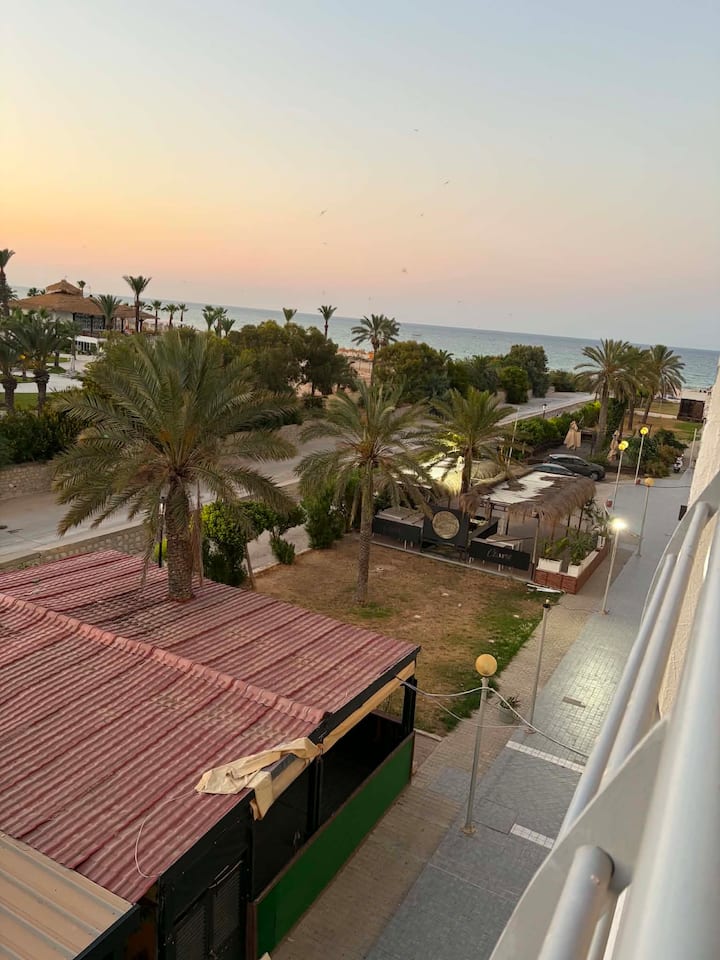 Appartement S+2 Avec Accès Plage Et Piscine - Susa