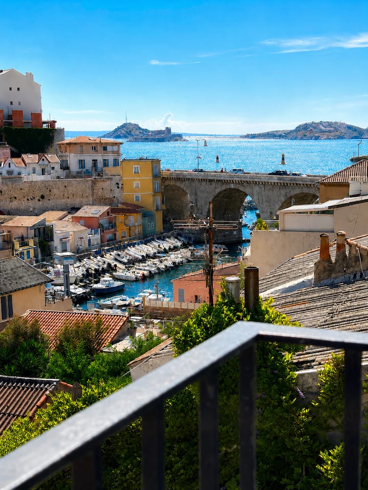 Maison Vue Mer - Vallon Des Auffes - Marseille