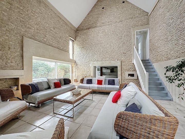 Agréable Maison Familiale à 500 Mètres De La Plage - Bernières-sur-Mer