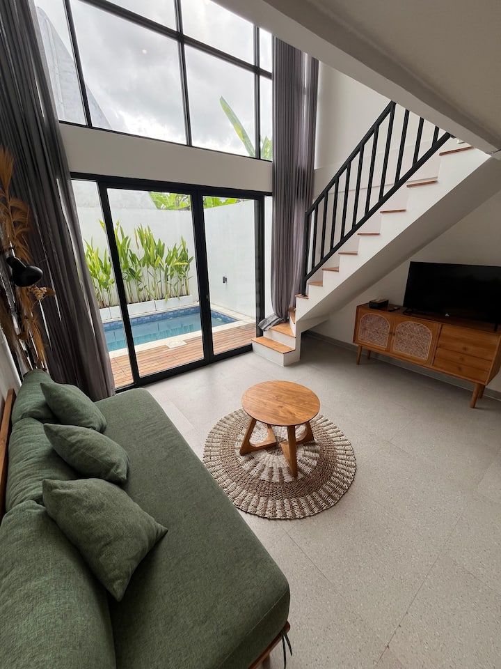 Modern Loft With Private Plunge Pool - Bali