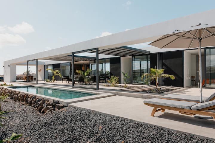 Villa Mango-3 Chambres-piscine Chauffée - La Oliva
