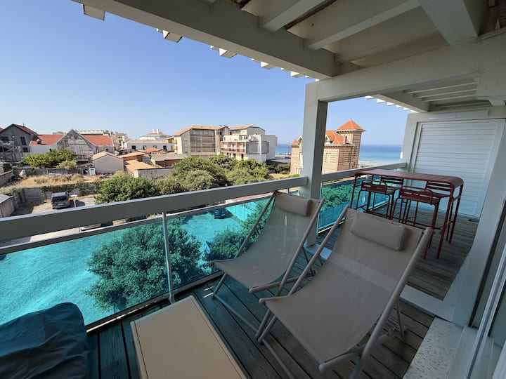 Appartement Vue Sur L'océan Avec Place De Parking - Lacanau Océan