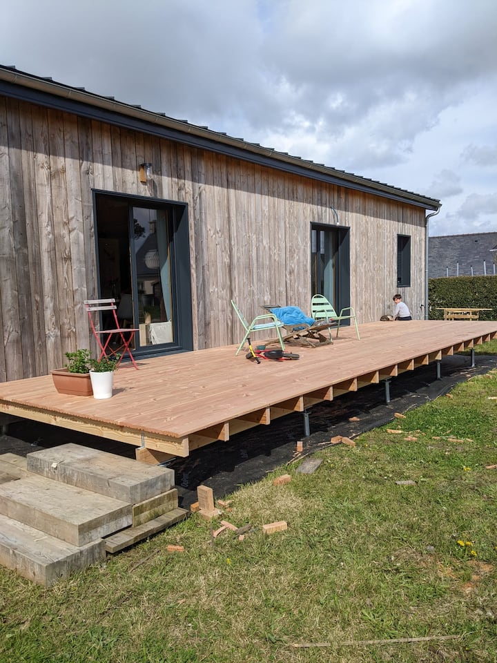 Maison Bois éCo Lotissement Calme - Pont-l'Abbé