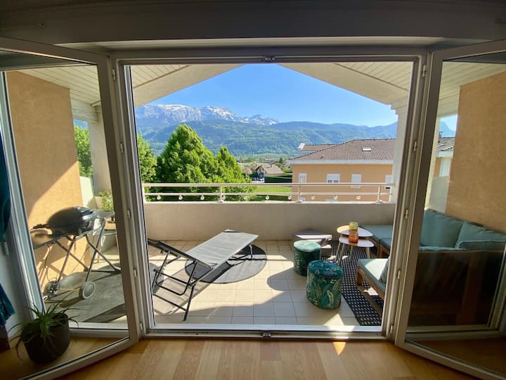 Grand Appartement Lumineux Avec Terrasse Plein Sud - Bonneville