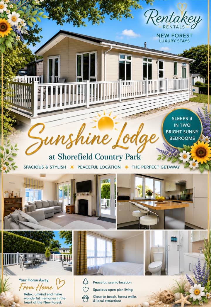 No58 Sunshine Lodge Shorefields, New Forest, Beach - Milford on Sea