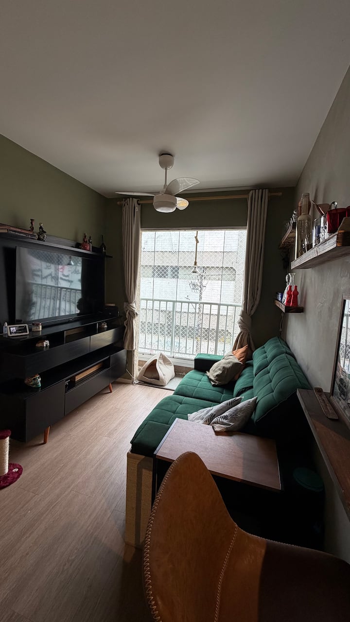 Apartamento Mobiliado Para Locação Temporária - São Paulo