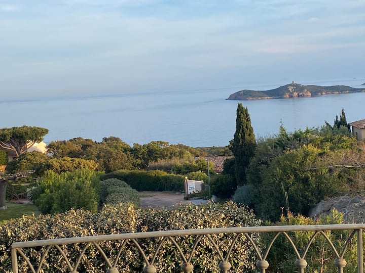 Haut De Villa Plage à 150m Vue Mer éPoustouflante - Corsica
