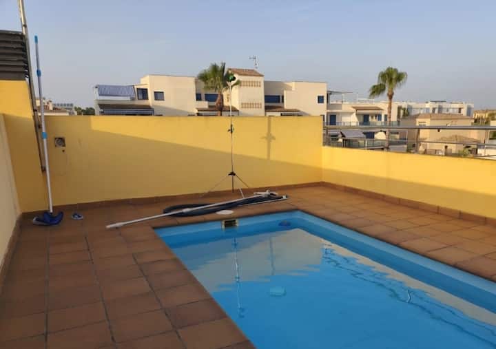 Playa Virgen Y Piscina Privada - Oliva