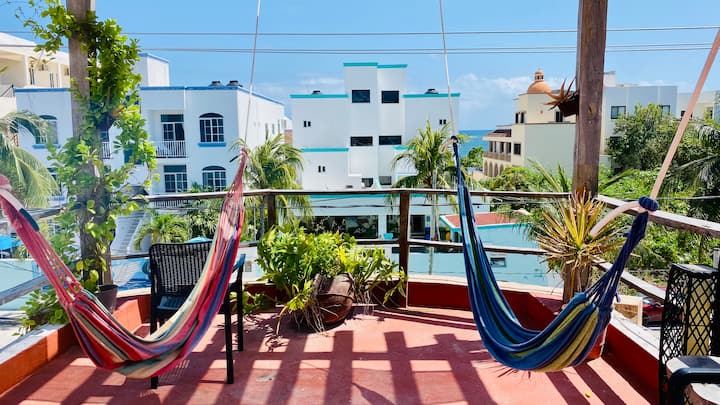 #4 Lovely And Comfortable Seaview Flat - Puerto Morelos