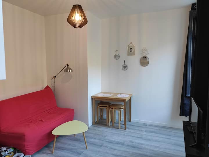 Mignon T2 Centre-ville Meublé
Wifi K-or Cahors - 꺄오흐