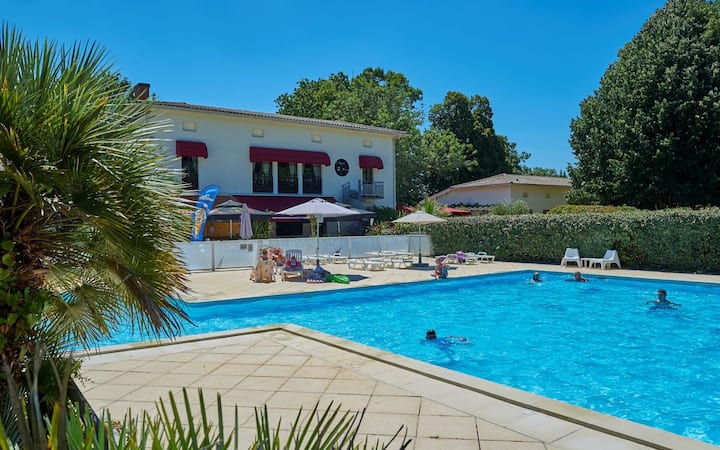 Villa 4 Pers / Piscine Chauffée Près Darcachon. - Mios