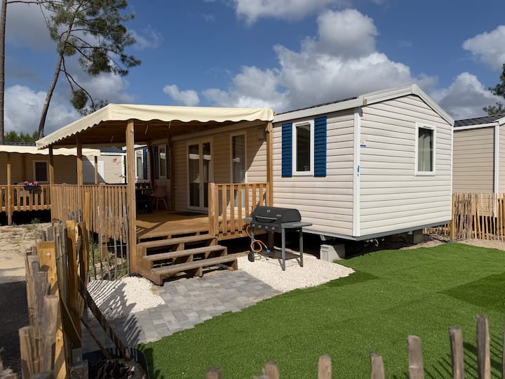 Location 6 Personnes Avec Climatisation - Lacanau Océan