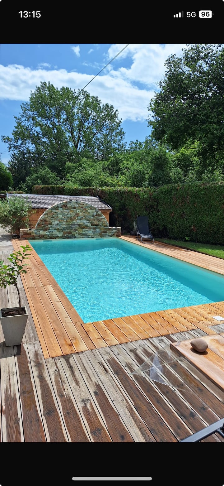 Magnifique Villa Chaleureuse Avec Piscine Et Sauna - Le Hohwald