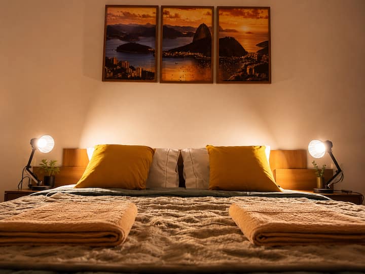 Copacabana | Design E Conforto A 7 Min Da Praia - Brazil