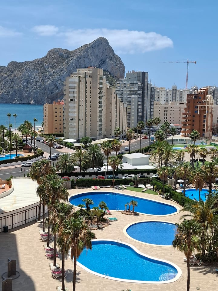 Calpe Beach Vistas Al Mar Y Parking En Urb De Lujo - Calp