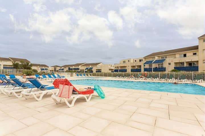 Appartement 6 Personnes 2 Chambres Vue Mer Accès D - Lacanau